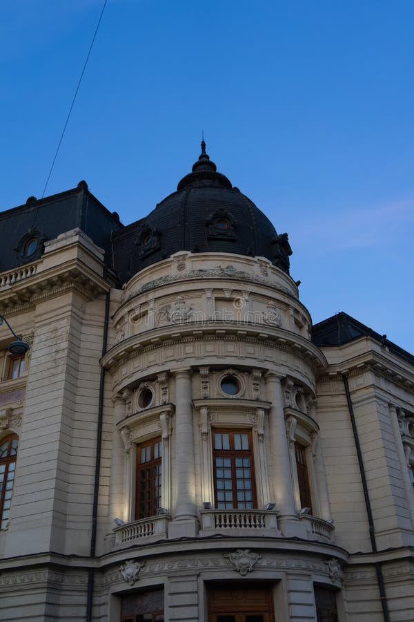 The National Library Located on Calea Victoriei in Bucharest Stock ...