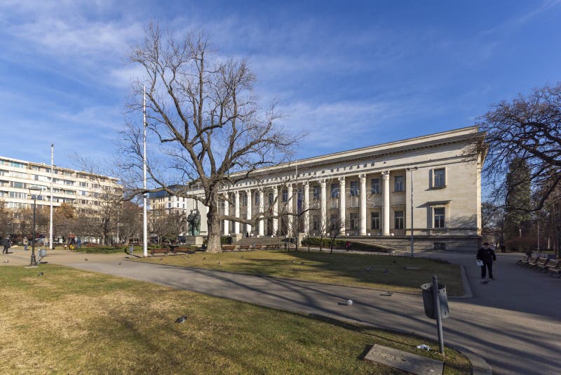 National Library St. Cyril and Methodius in Sofia, Bulgaria Editorial ...