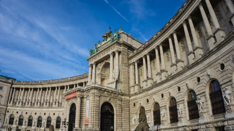 National Library Vienna editorial stock image. Image of historical ...
