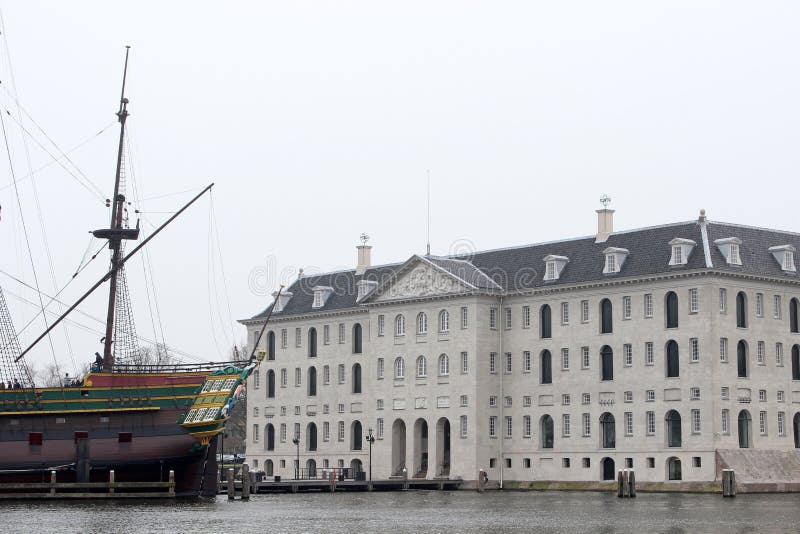 National Maritime Museum Amsterdam Scheepvaart Museum Editorial ...
