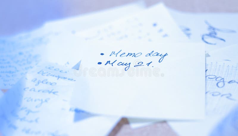 Memo day stock photo. Image of idea, international, handwriting - 116834762