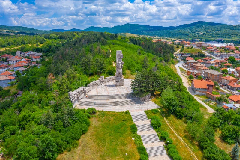 National Memorial Complex Apriltsi in Panagyurishte in Bulgaria Stock ...