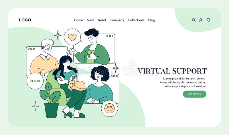 National Mental Health Awareness. Flat Stock Vector - Illustration of ...