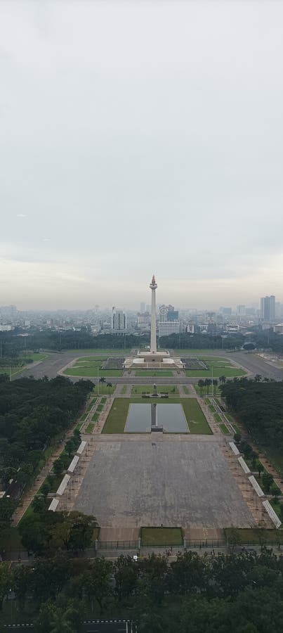 National Monumen (Monas) in Jakarta Under Revitalization Editorial ...
