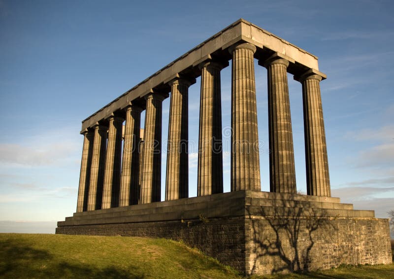 National Monument columns stock photo. Image of europe - 15557962