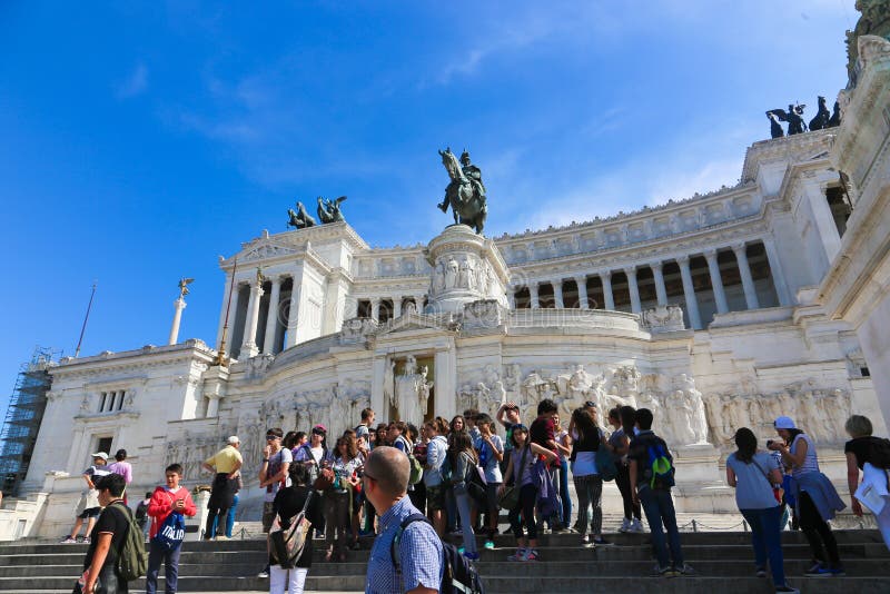 National Monument - Rome editorial photo. Image of emmanuel - 56692601