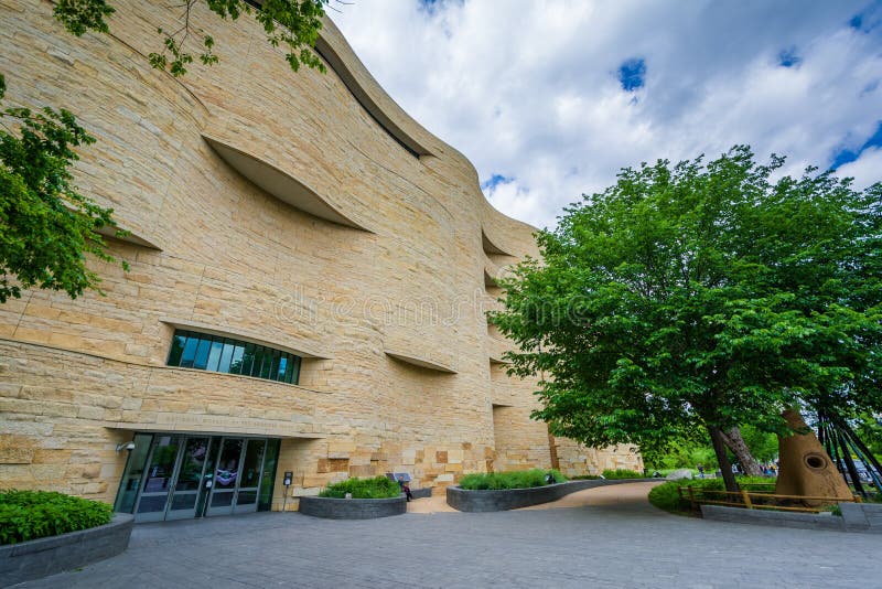 The National Museum of the American Indian in Washington, DC Editorial ...