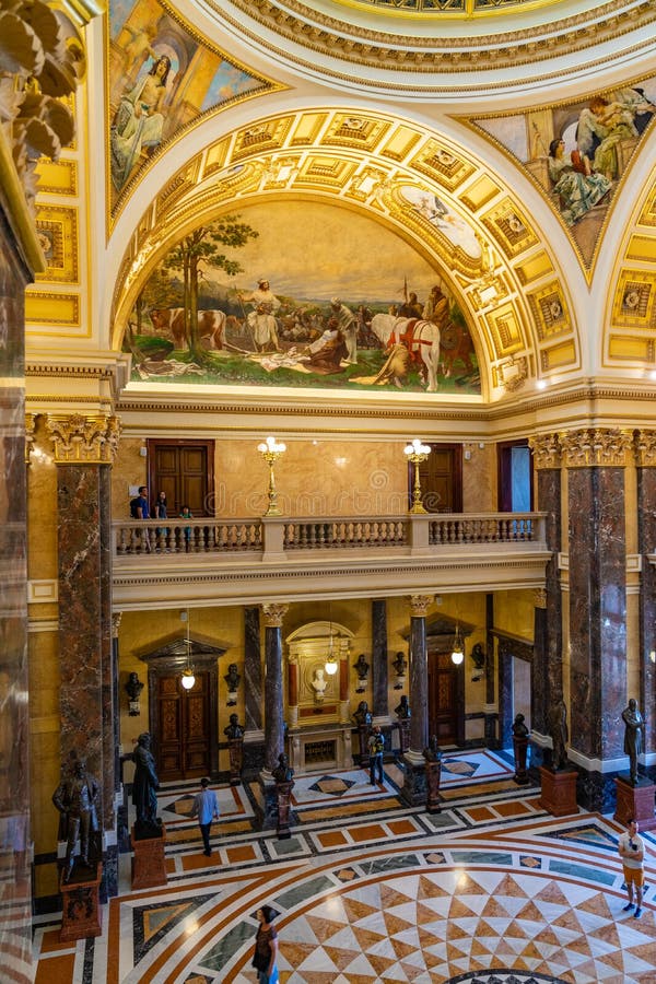 National Museum Prague in Czech Republic. Editorial Photography - Image ...