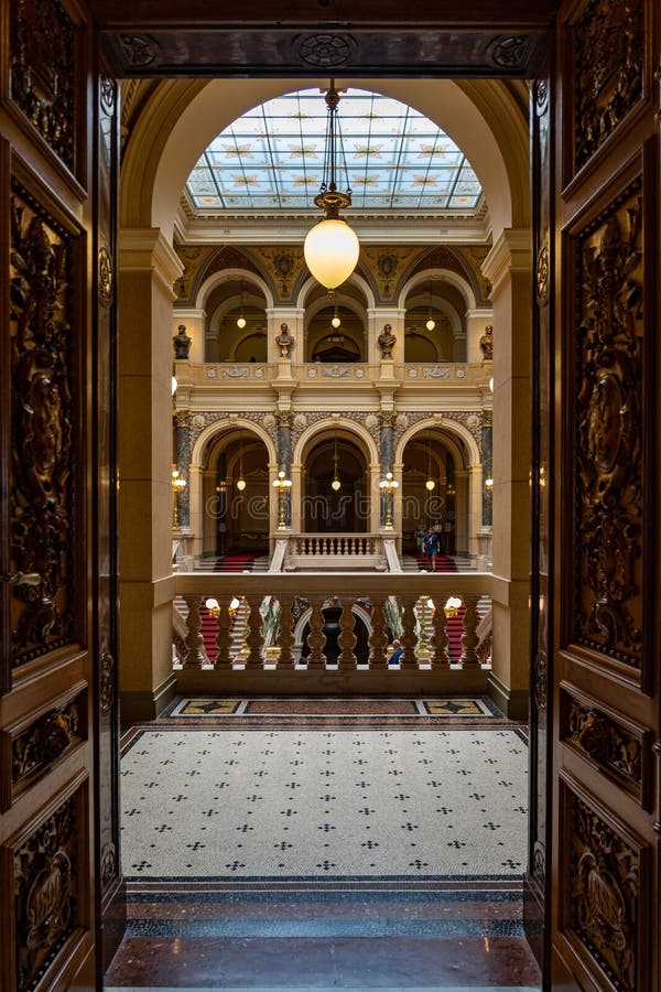 National Museum Prague in Czech Republic. Editorial Photo - Image of ...