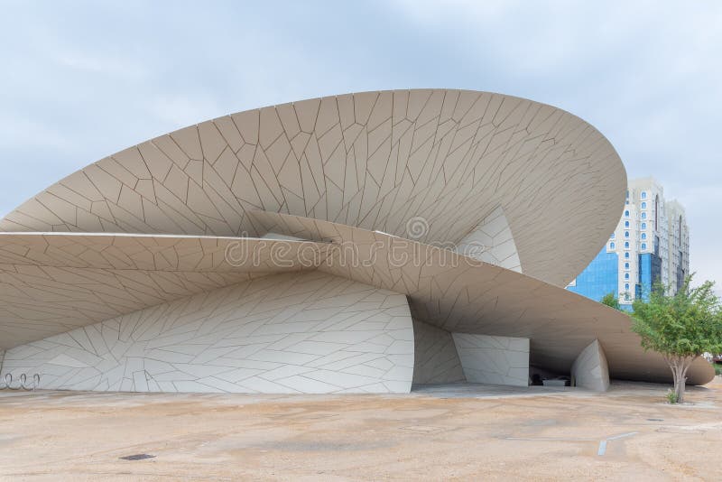 National Museum of Qatar in Doha Editorial Photo - Image of culture ...