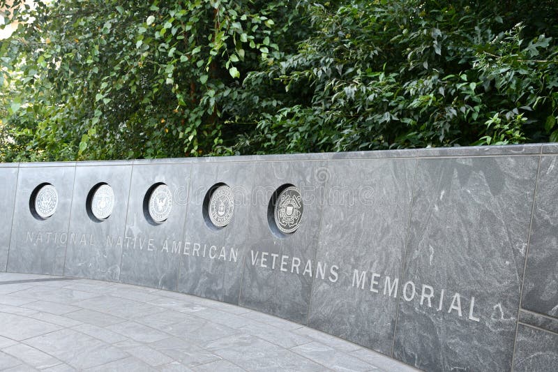 National Native American Veterans Memorial in Washington DC Editorial ... National Native American Veterans Memorial in Washington DC Editorial ...