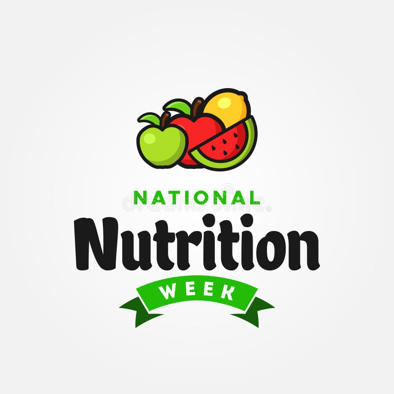 National Nutrition Week Vector Design Illustration for Celebrate Moment ...