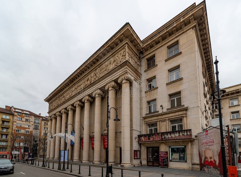 National Opera and Ballet Building in Sofia Bulgaria Editorial Stock ...