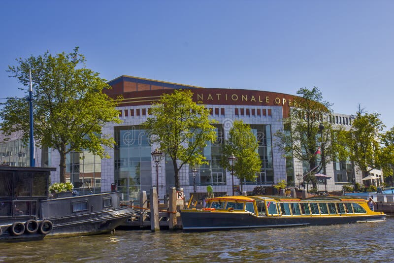 National Opera and Ballet House in Amsterdam Editorial Photo - Image of ...