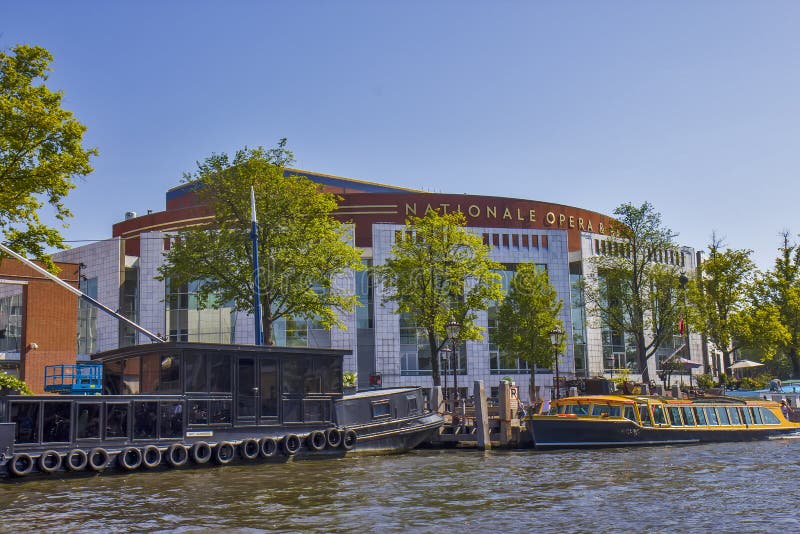 National Opera and Ballet House in Amsterdam Editorial Stock Image ...
