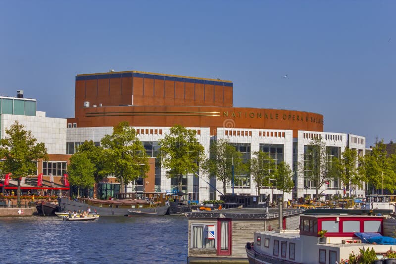 National Opera and Ballet House in Amsterdam Editorial Photography ...