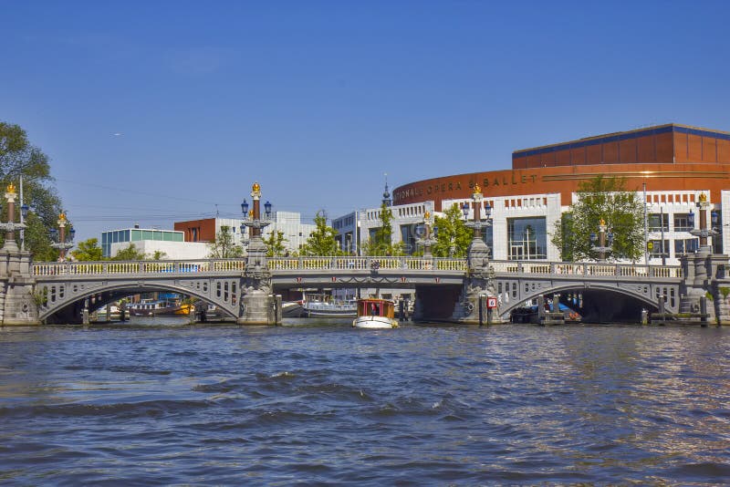 National Opera and Ballet House in Amsterdam Editorial Photo - Image of ...
