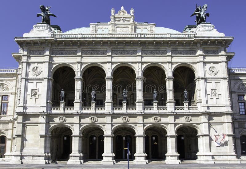 National Opera in Vienna, Austria Stock Image - Image of national ...