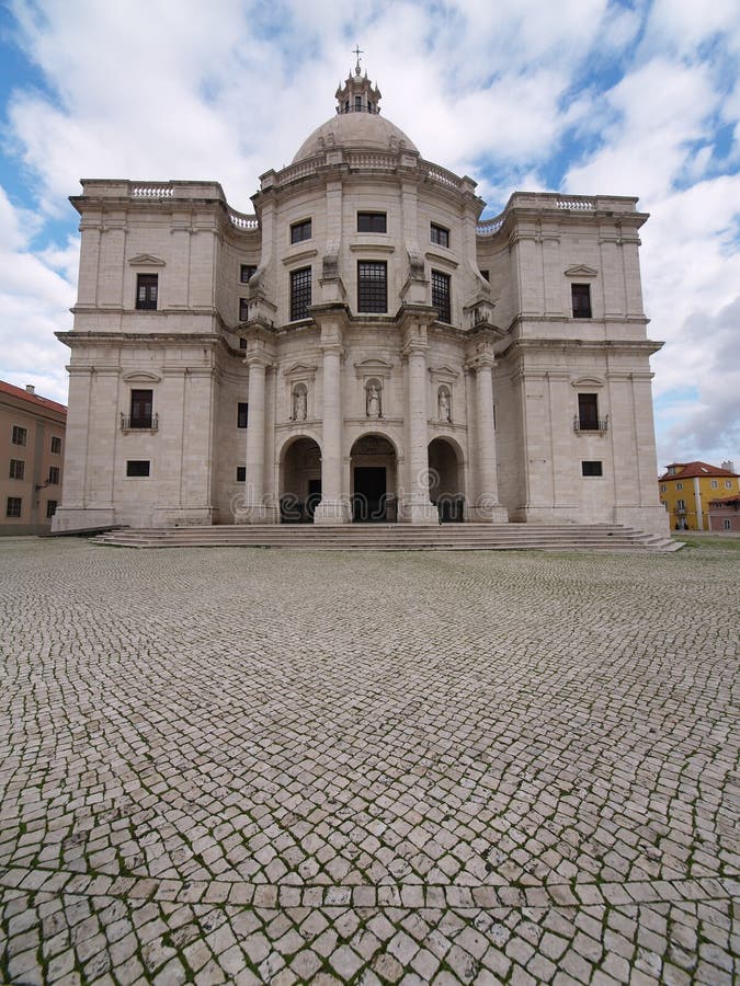 National Pantheon In Lisbon Stock Photo - Image of scenic, architecture ...