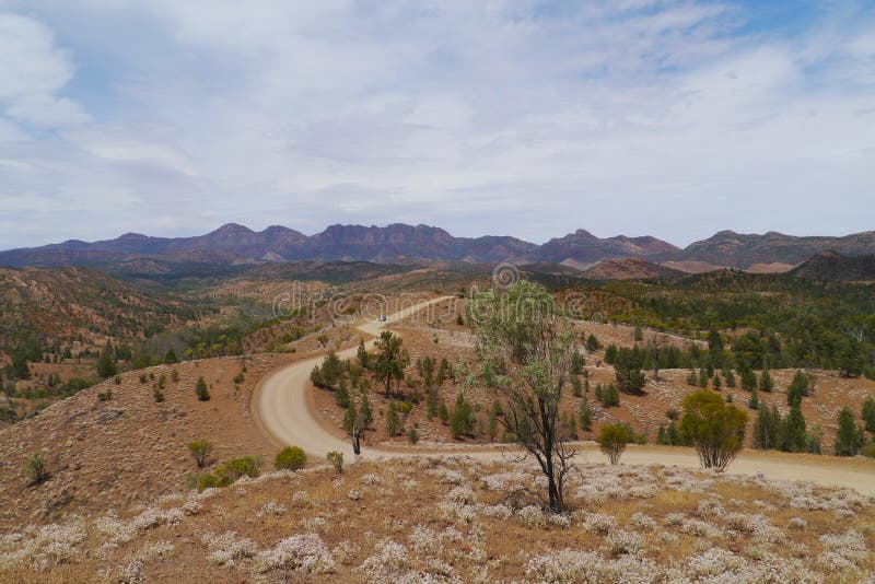 National Park the Flinders Ranges Stock Image - Image of hill ...
