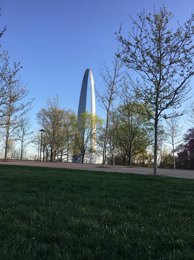 St. Louis Gateway Arch stock photo. Image of park, national - 118750136
