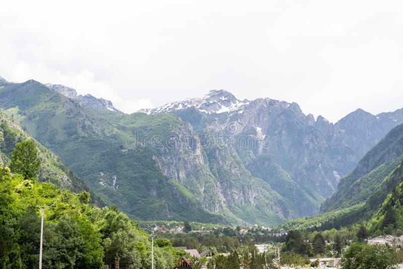 National Park of Thethi, Albania Stock Image - Image of beautiful ...