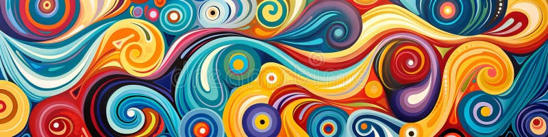 National Patterns of the Australian Indigenous People Stock Image ...