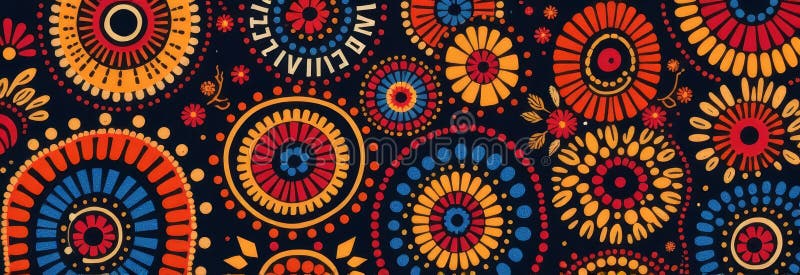 National Patterns of the Indigenous People of Australia Stock Photo ...