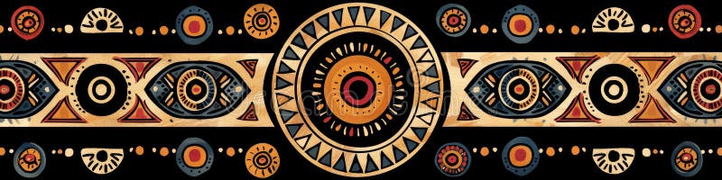 National Patterns of the Indigenous People of Solomon Island. Stock ...