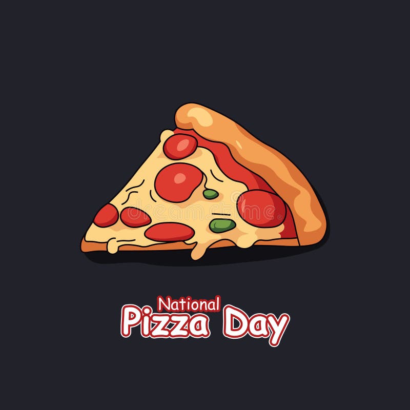 National Pizza Day Stock Illustrations – 668 National Pizza Day Stock ...