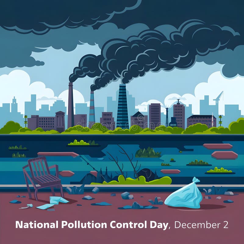National Pollution Control Day - December 2nd | Pollution Awareness ...