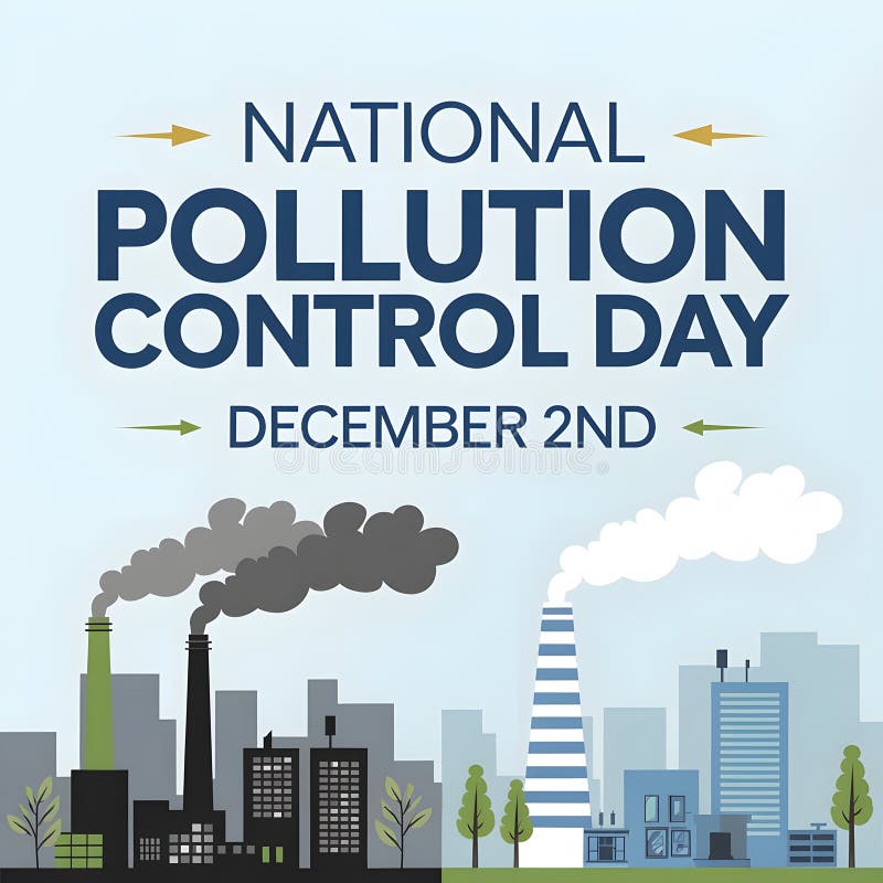 National Pollution Control Day - December 2nd | Pollution Awareness ...