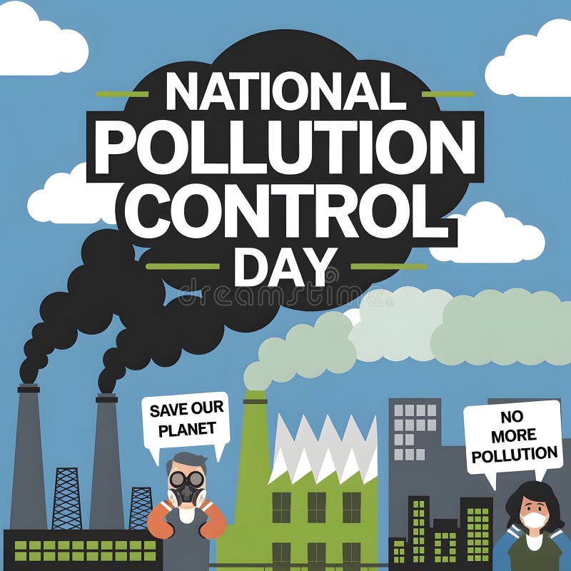 National Pollution Control Day - December 2nd | Pollution Awareness ...