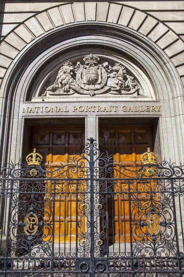 National Portrait Gallery in London Editorial Stock Image - Image of ...