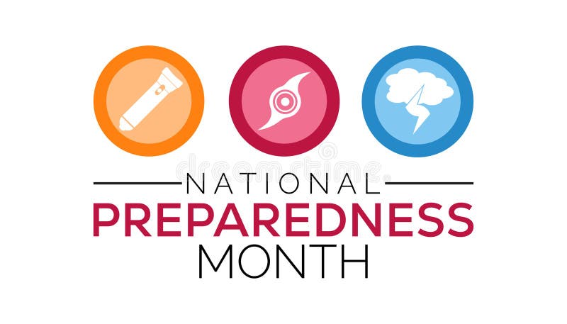 National Preparedness Month is Observed Every Year on September. Stock ...