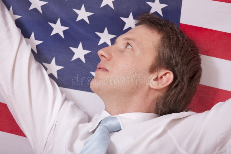 National pride stock image. Image of male, face, emotion - 13129339