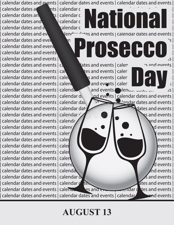 National Prosecco Day Vector Stock Vector - Illustration of banner ...