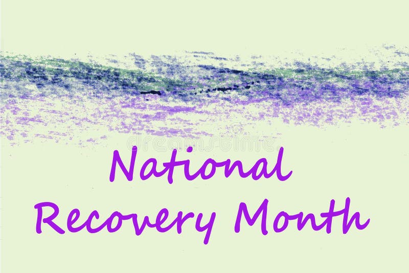 National recovery month stock photo. Image of national - 98339740