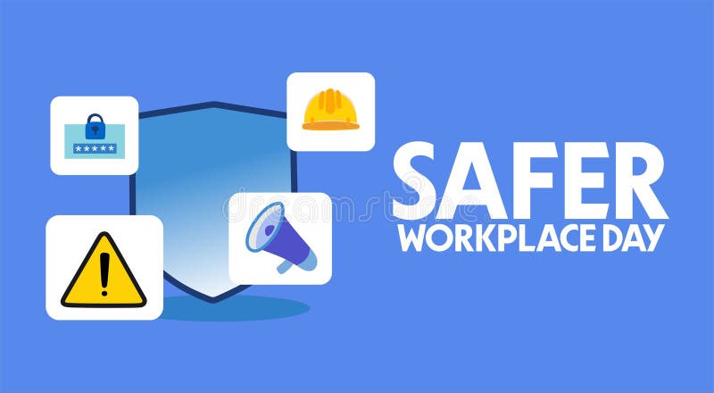 National Safer Workplace Day for a Safer Workplace Stock Vector ...