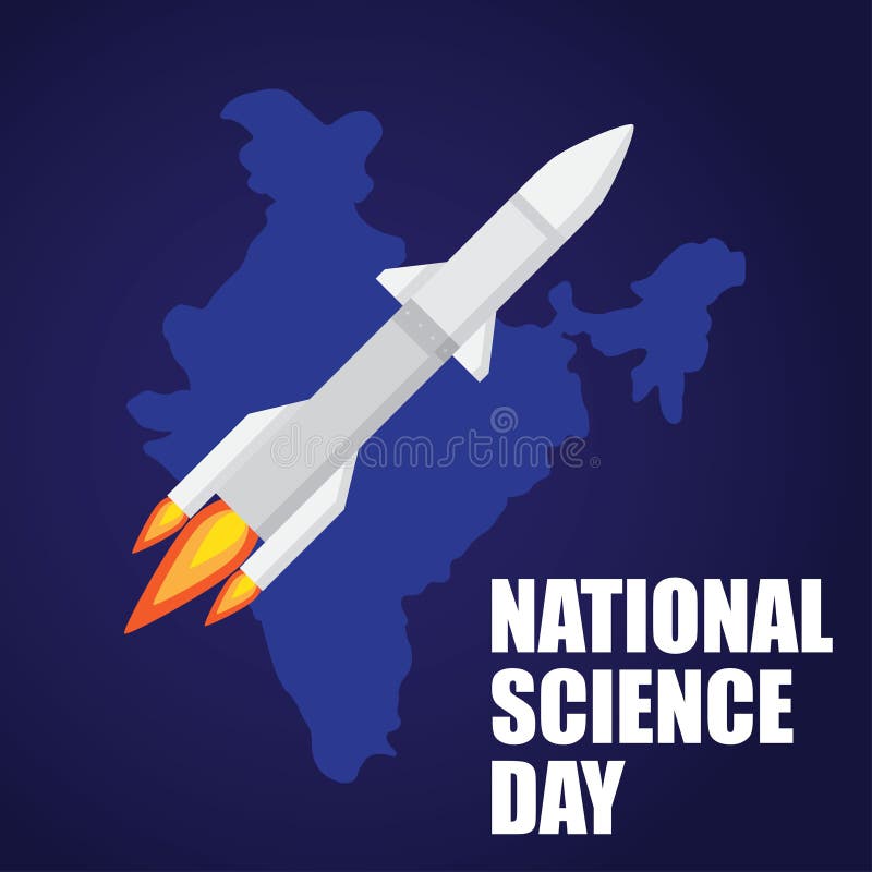 National Science Day Vector Illustration Stock Vector - Illustration of ...