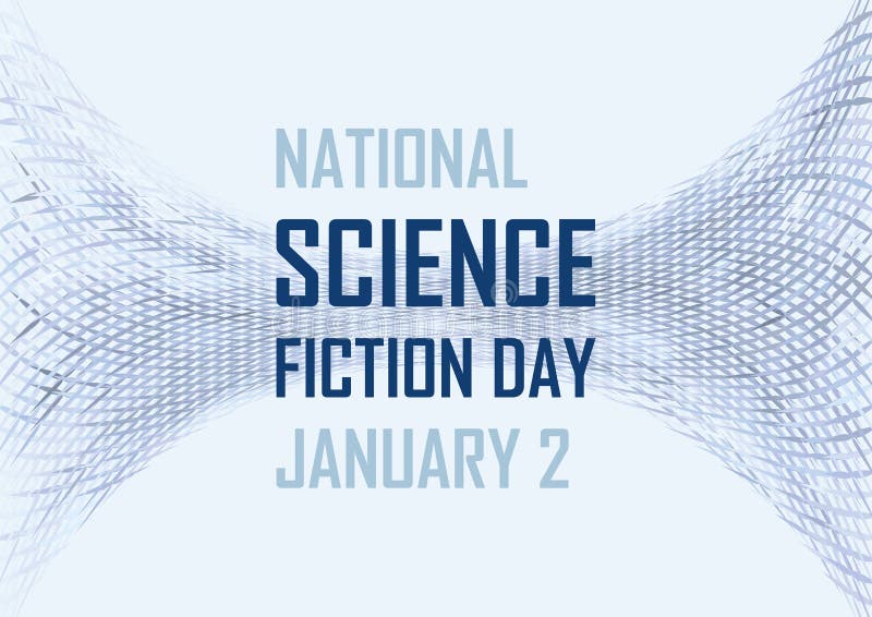 National Science Fiction Day Vector Stock Vector - Illustration of ...