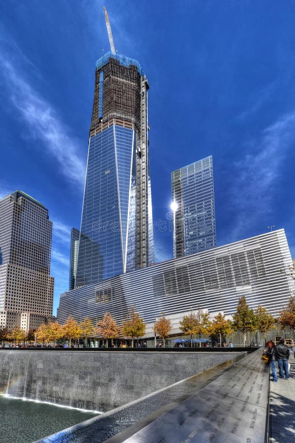 Freedom Tower and National September 11 Memorial Editorial Photography ...
