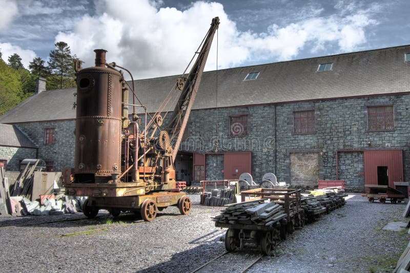 National Slate Museum stock photo. Image of quarry, site - 10191402