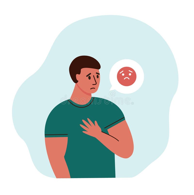 National Sorry Day. the Apologetic Man. Stock Vector - Illustration of ...