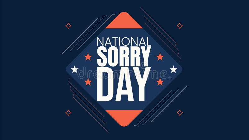 National Sorry Day, Honouring the Stolen Generations Stock Vector ...