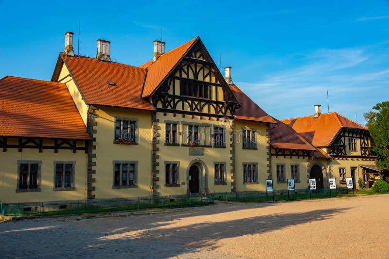National Stud Farm in Slatinany, Czech Republic Stock Photo - Image of ...