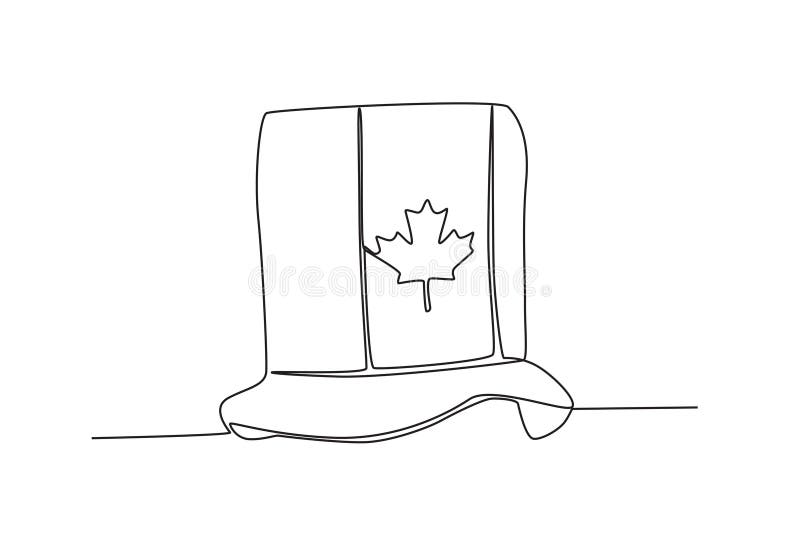 A National Symbol of Canada Stock Vector - Illustration of design, leaf ...
