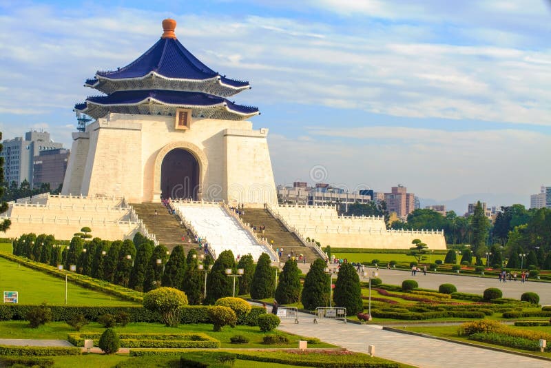National Taiwan Democracy Square Stock Image - Image of culture, asia ...