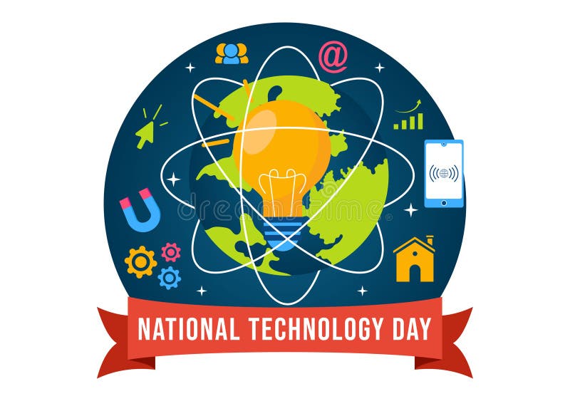 National Technology Day Vector Illustration on 11 May with Creative ...