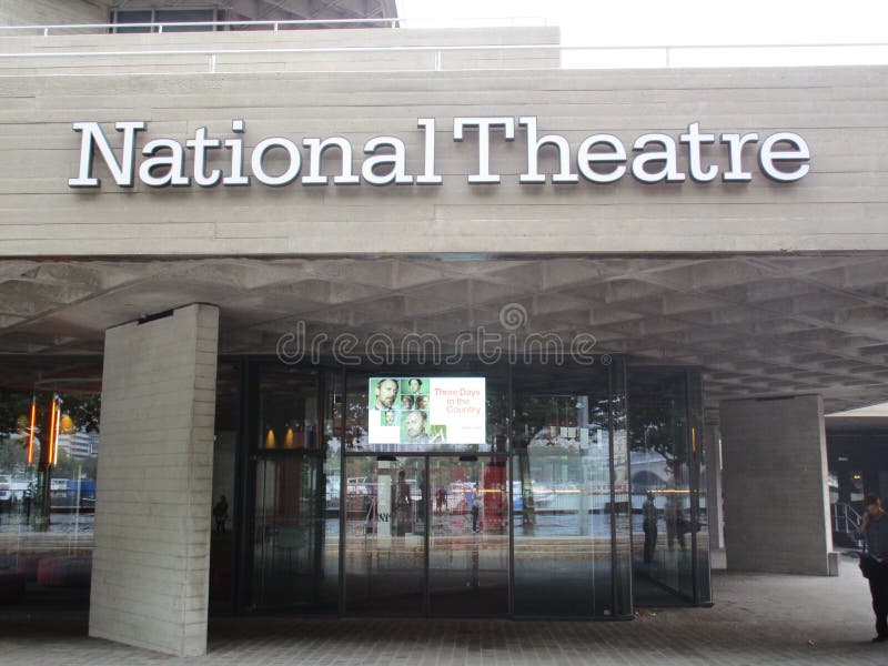 National Theatre editorial stock image. Image of acts - 58376519